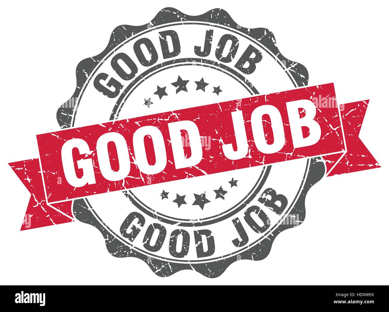 good job stamp. sign. seal Stock Vector Image & Art - Alamy
