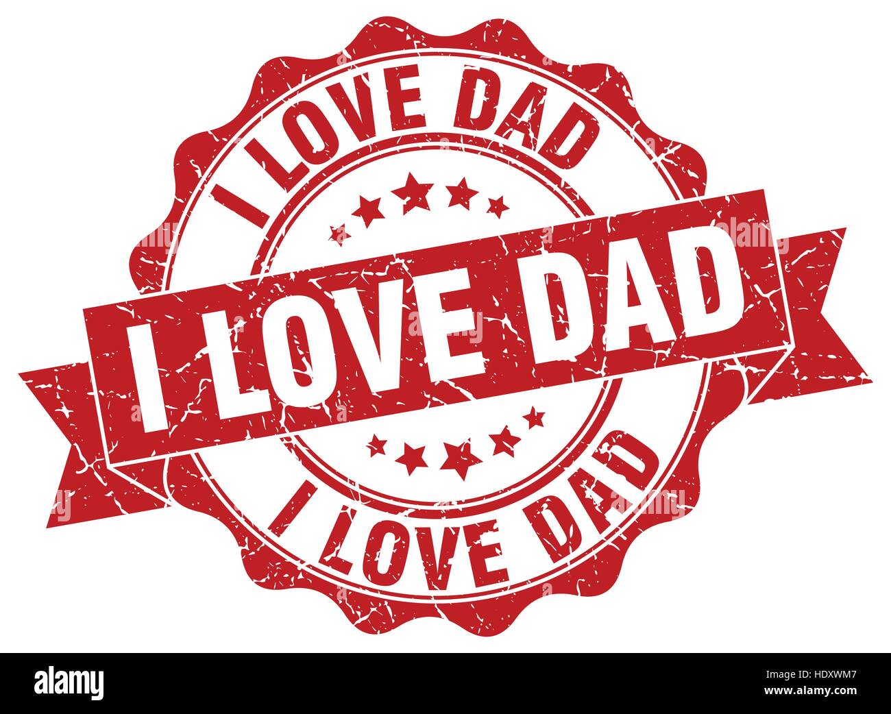 i love dad stamp. sign. seal Stock Vector Image & Art - Alamy