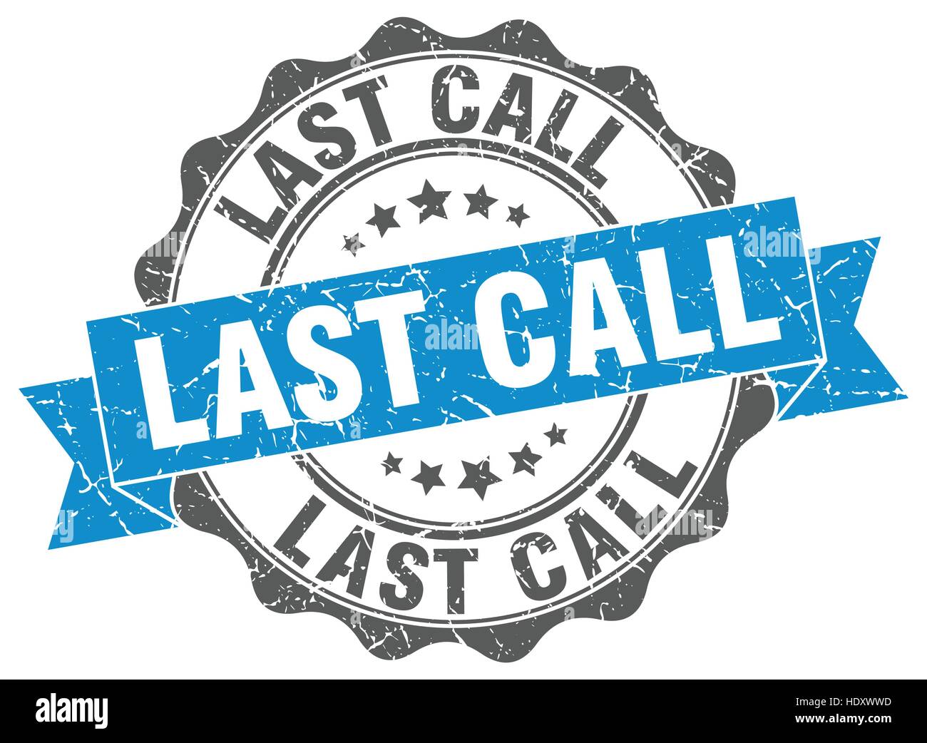 last call stamp. sign. seal Stock Vector Image & Art - Alamy