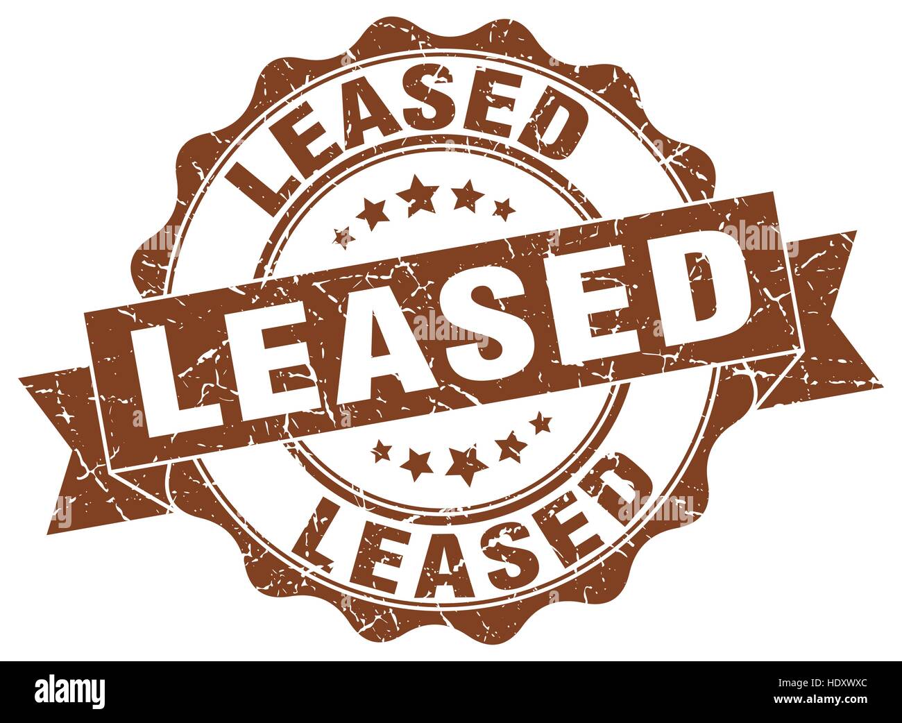 leased stamp. sign. seal Stock Vector Image & Art - Alamy
