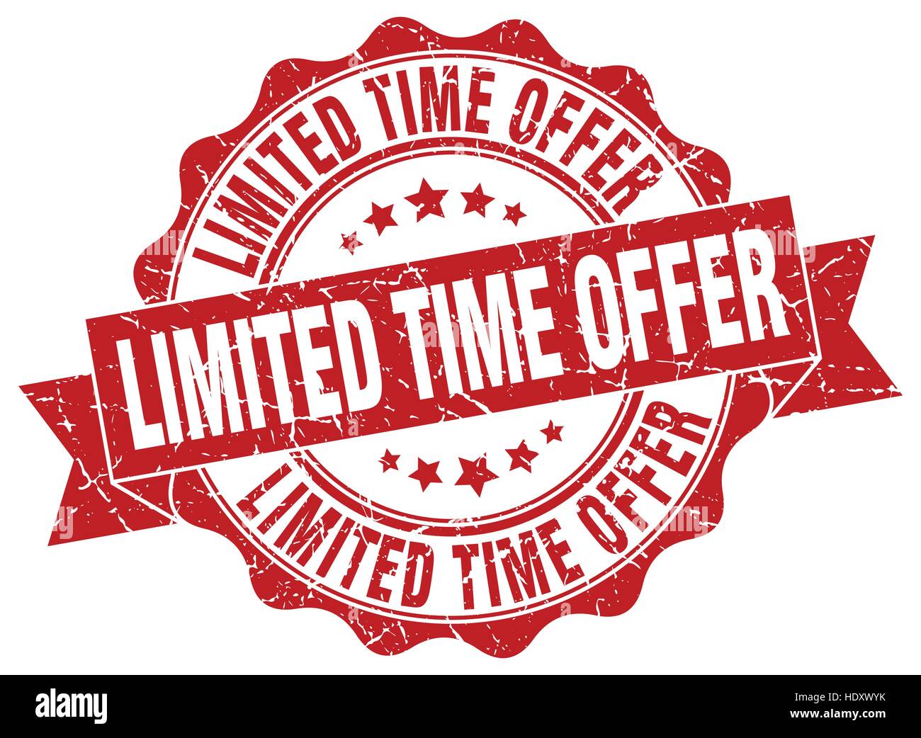 limited time offer stamp. sign. seal Stock Vector Image & Art - Alamy