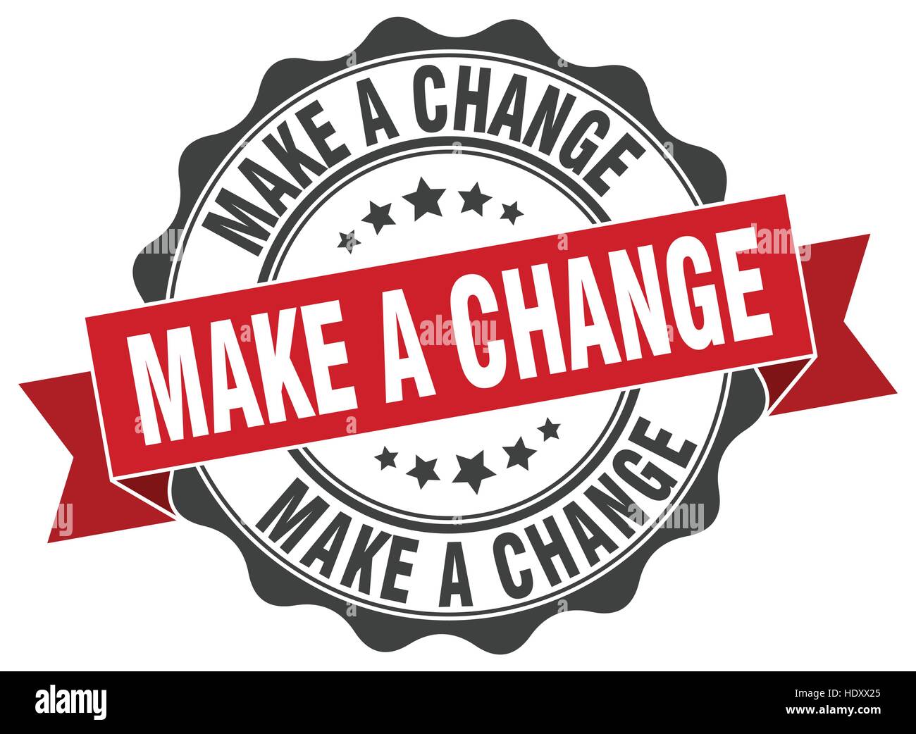 make a change stamp. sign. seal Stock Vector Image & Art - Alamy