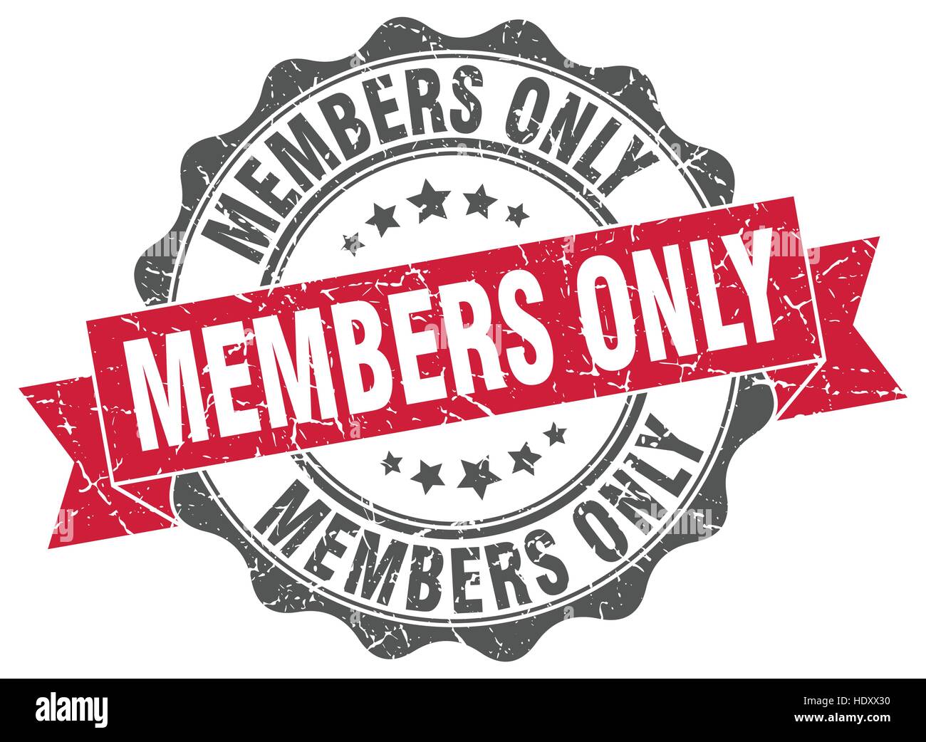 members only stamp. sign. seal Stock Vector Image & Art - Alamy
