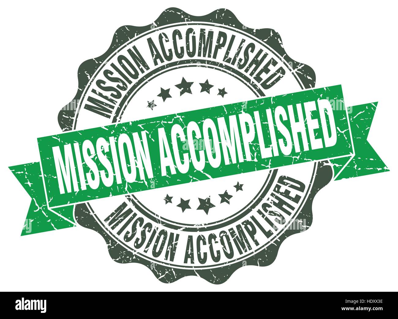 Mission accomplished stamp Stock Vector Images - Alamy