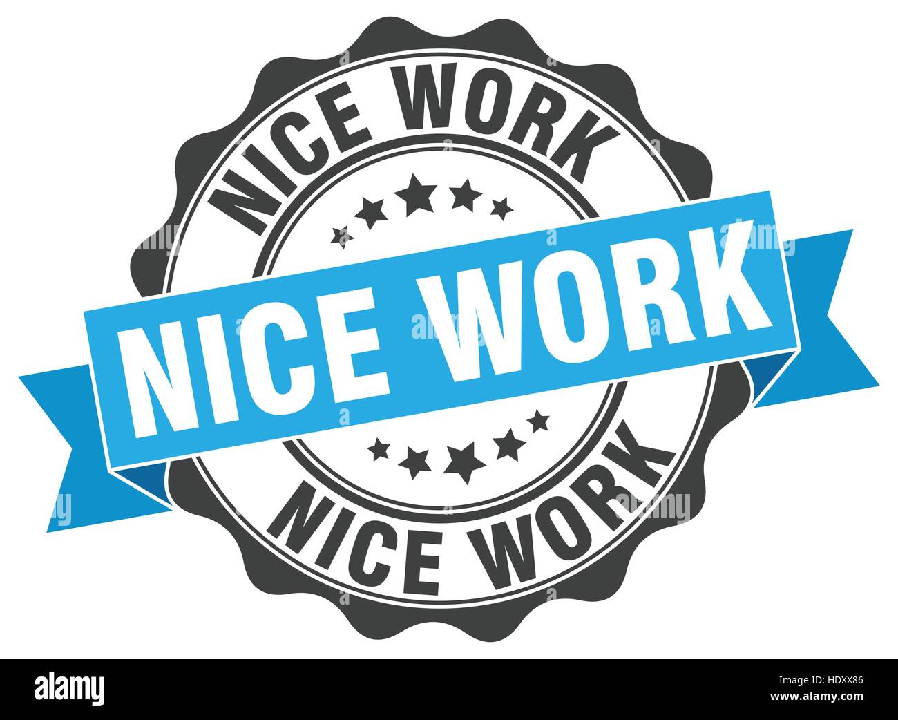 nice work stamp. sign. seal Stock Vector Image & Art - Alamy