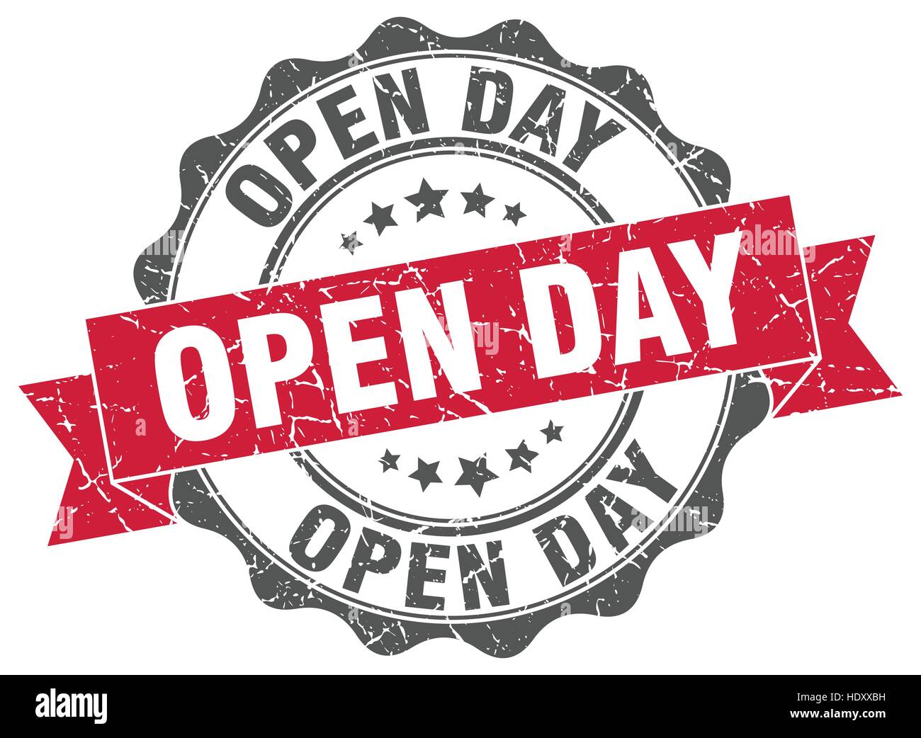 open day stamp. sign. seal Stock Vector Image & Art - Alamy