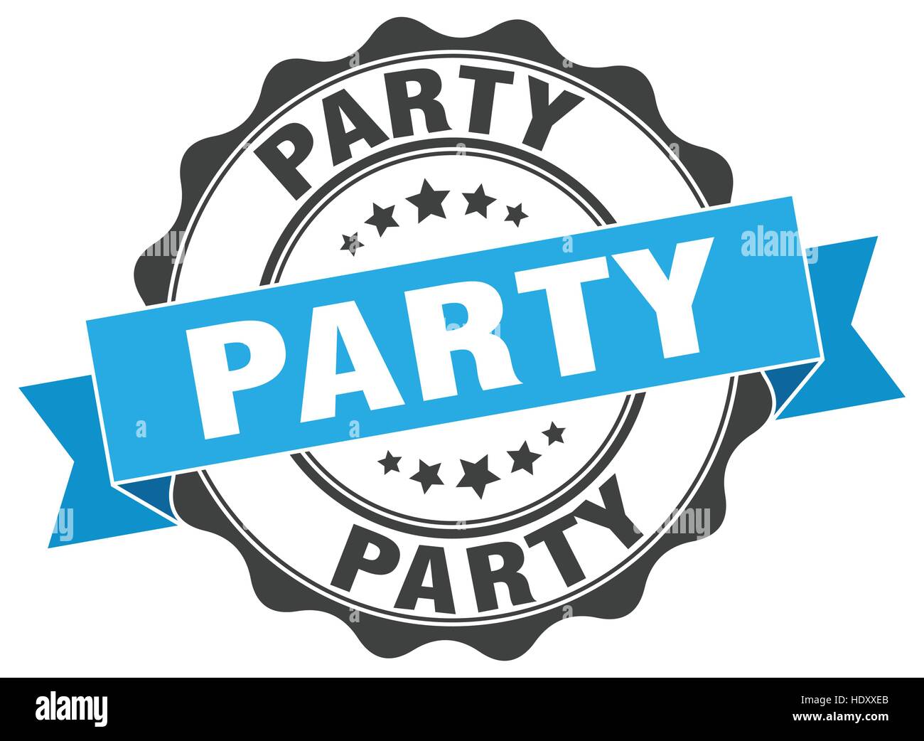 party stamp. sign. seal Stock Vector Image & Art - Alamy