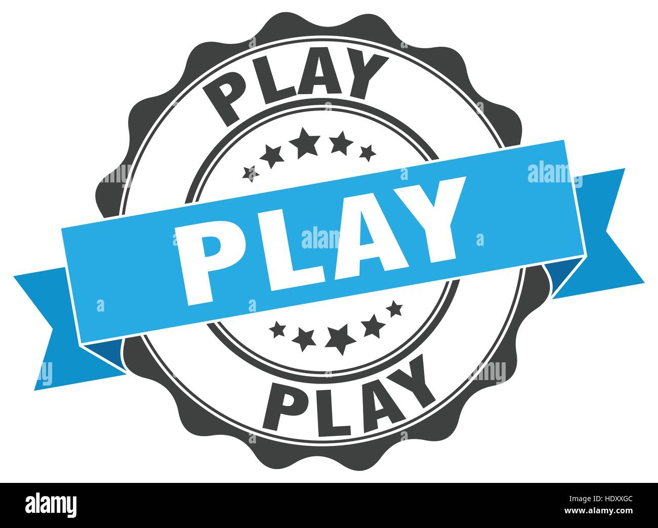 play stamp. sign. seal Stock Vector Image & Art - Alamy