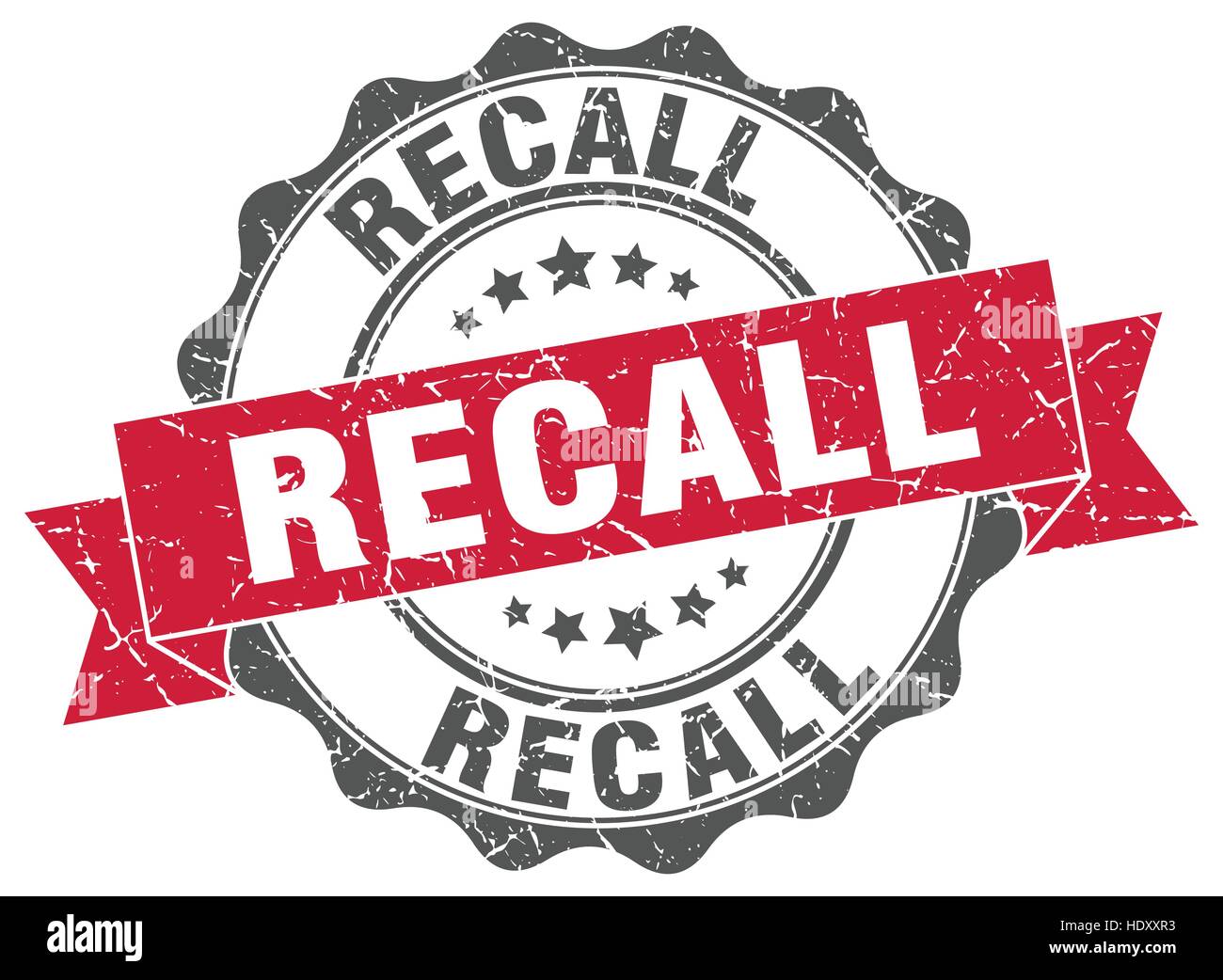 Recall stamp hi-res stock photography and images - Alamy