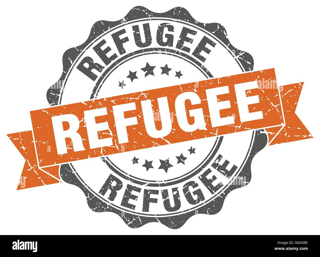 refugee stamp. sign. seal Stock Vector Image & Art - Alamy