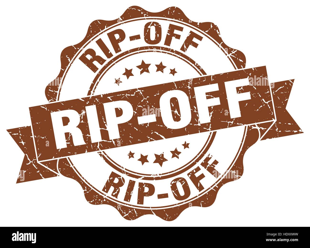 rip-off stamp. sign. seal Stock Vector Image & Art - Alamy