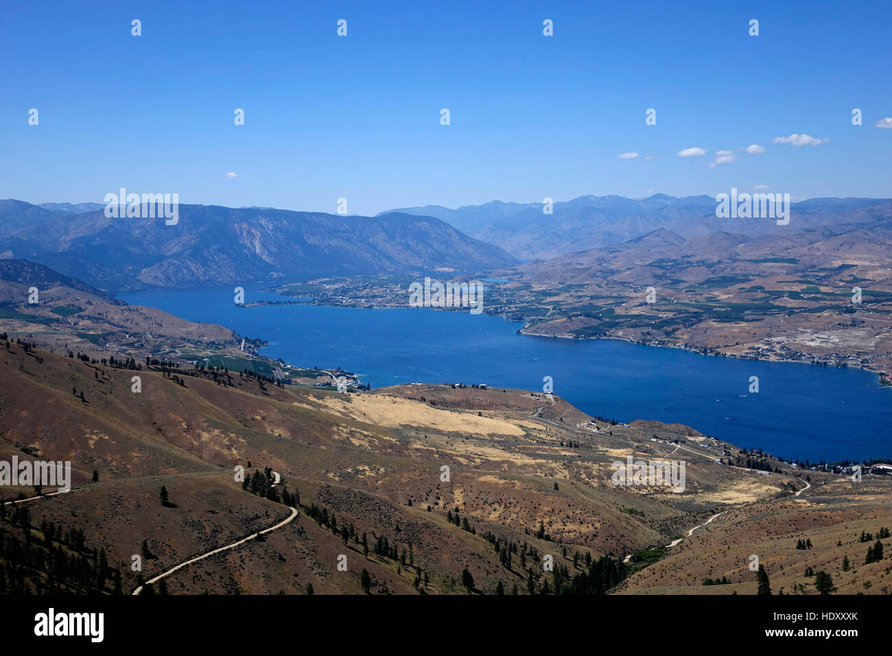 Beautiful Lake Chelan, Washington Stock Photo - Alamy