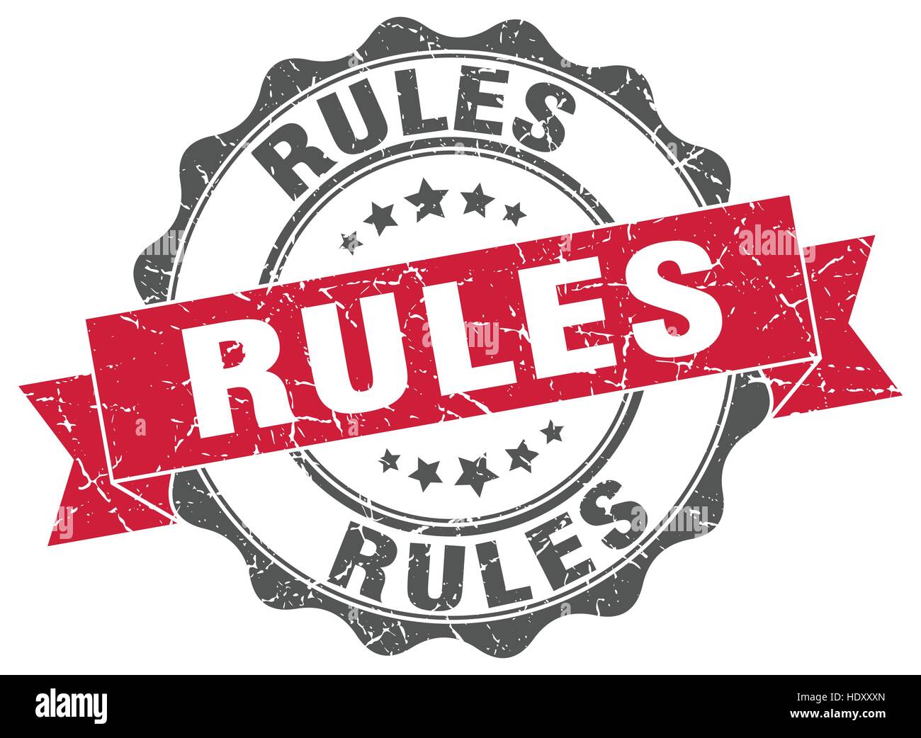 rules stamp. sign. seal Stock Vector Image & Art - Alamy