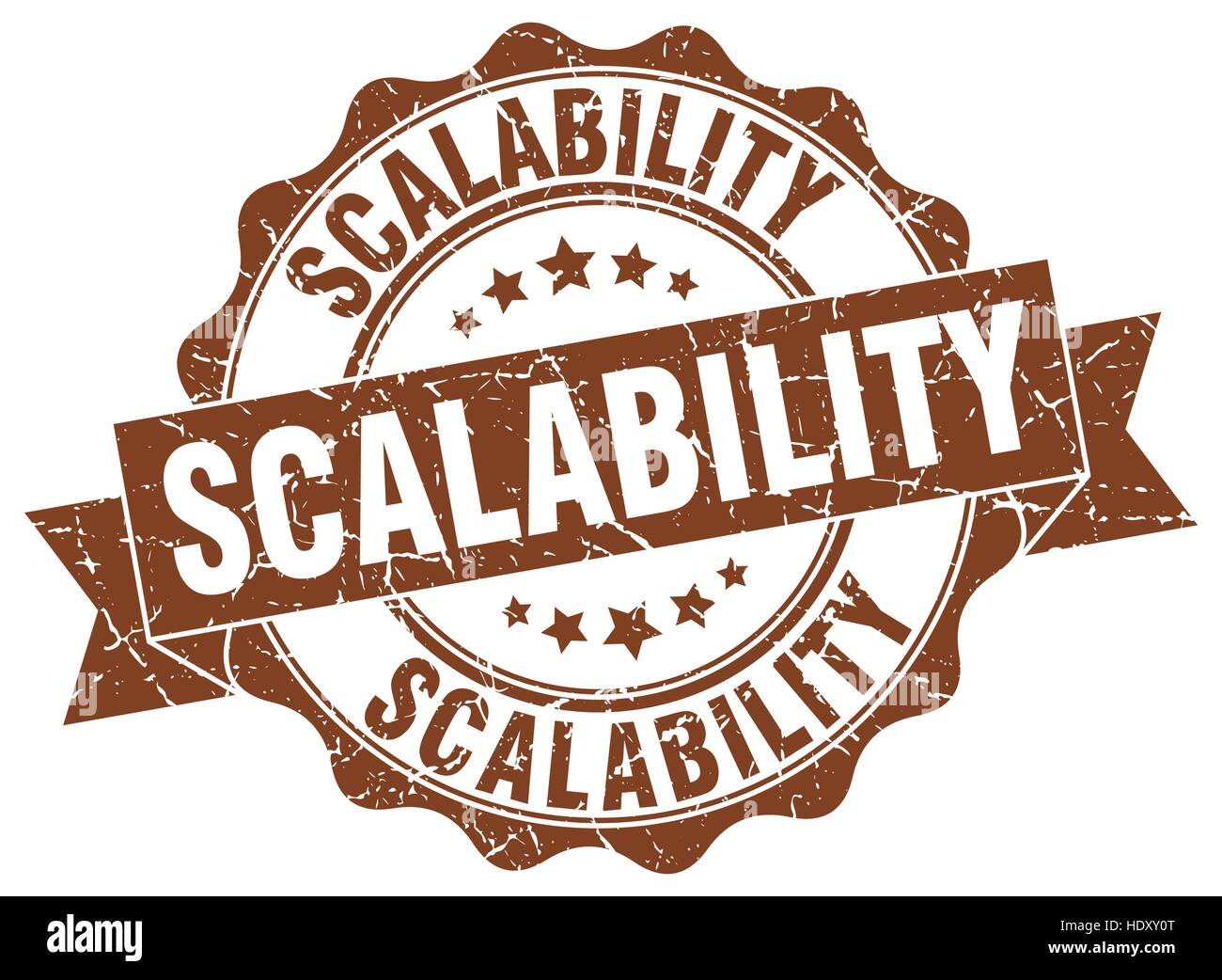 scalability stamp. sign. seal Stock Vector Image & Art - Alamy