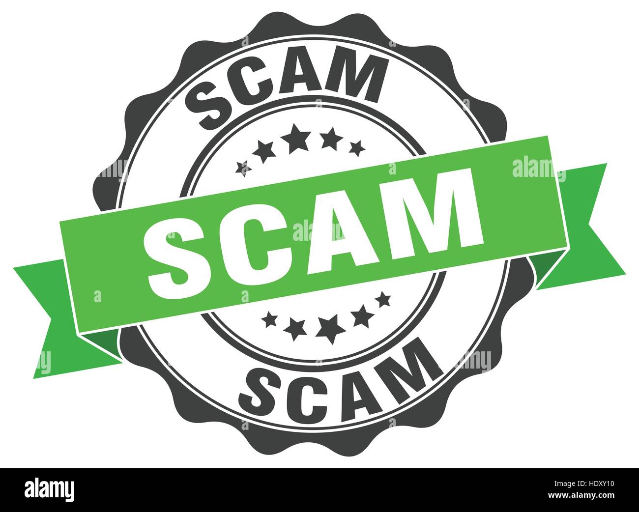 scam stamp. sign. seal Stock Vector Image & Art - Alamy