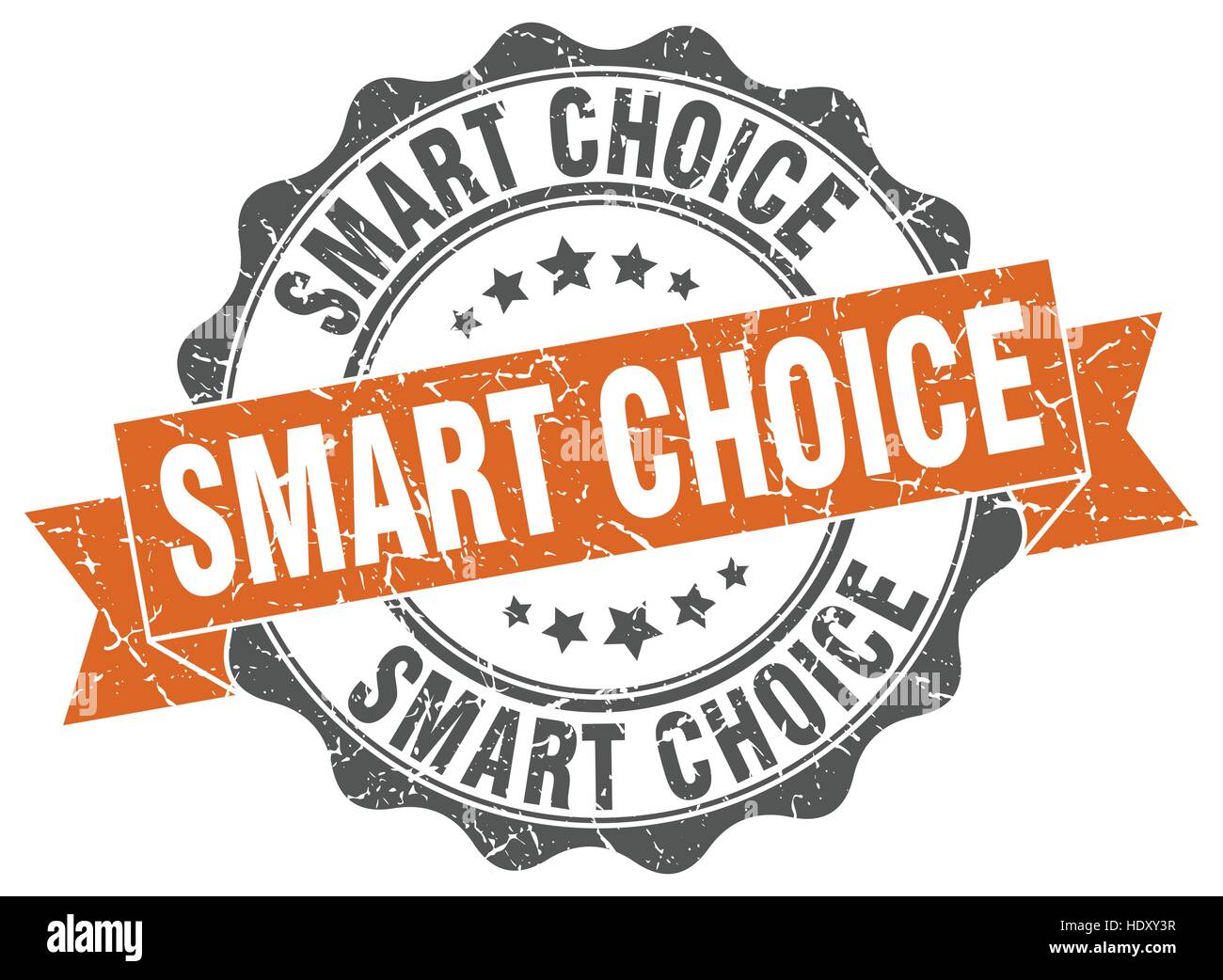 Smart choice stamp Stock Vector Images - Alamy