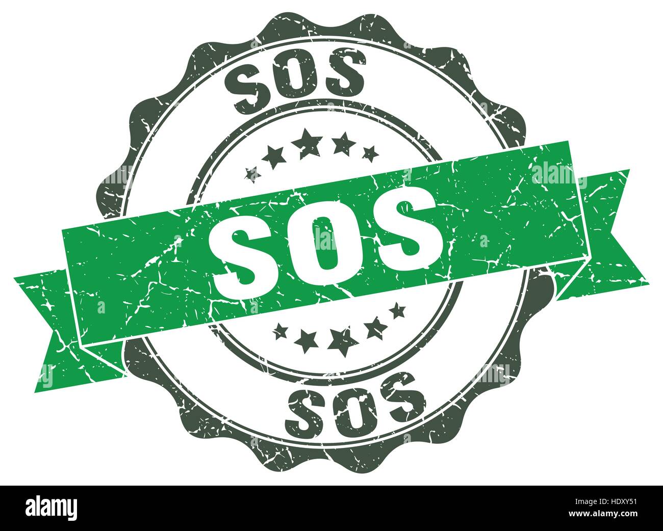 sos stamp. sign. seal Stock Vector Image & Art - Alamy