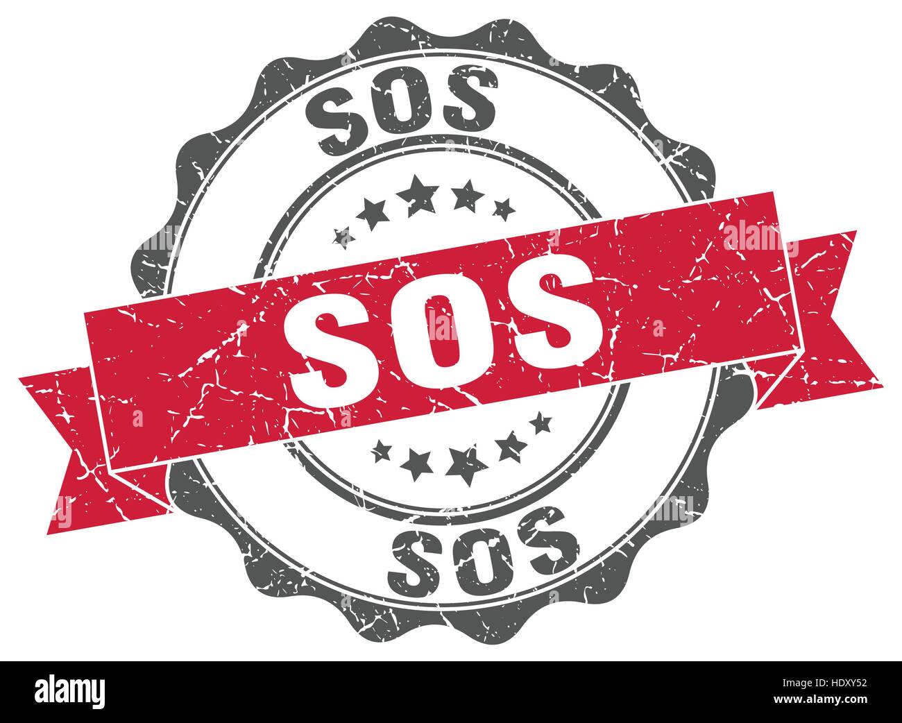 sos stamp. sign. seal Stock Vector Image & Art - Alamy