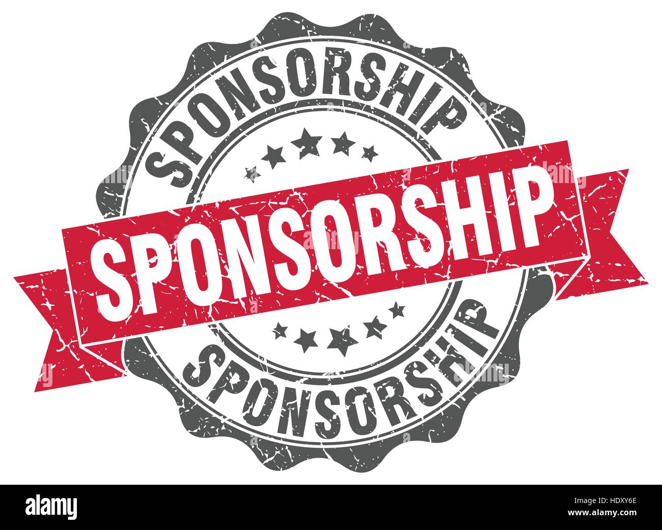 sponsorship stamp. sign. seal Stock Vector Image & Art - Alamy