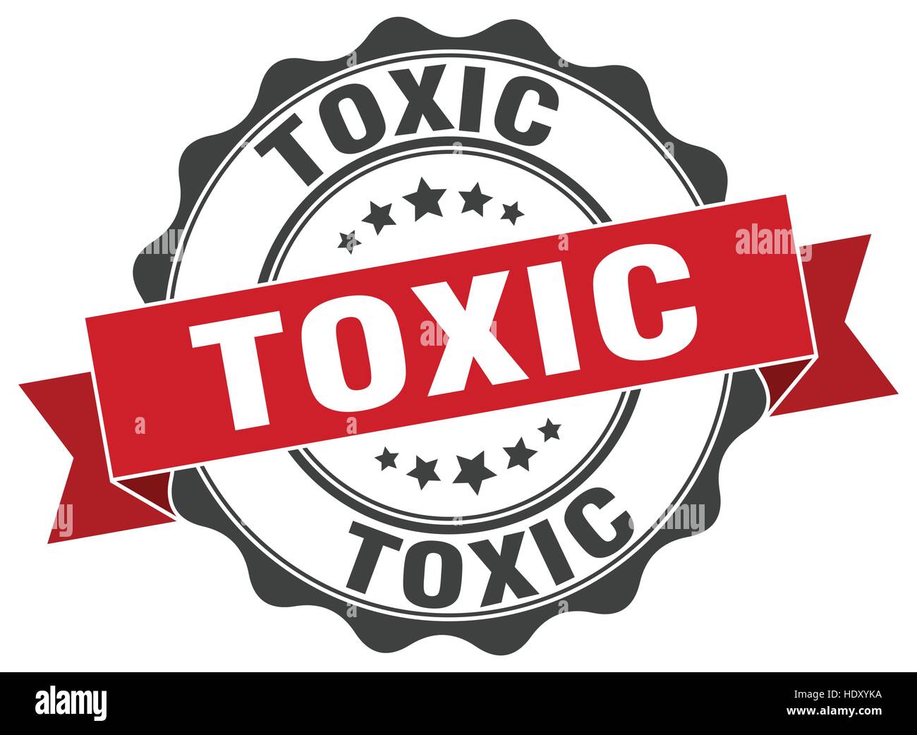 toxic stamp. sign. seal Stock Vector Image & Art - Alamy