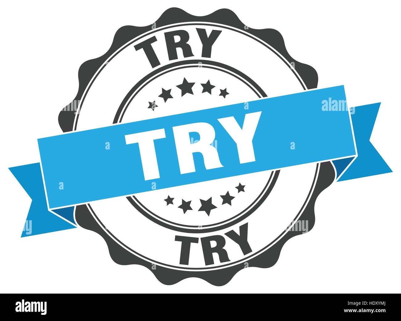 try stamp. sign. seal Stock Vector Image & Art - Alamy