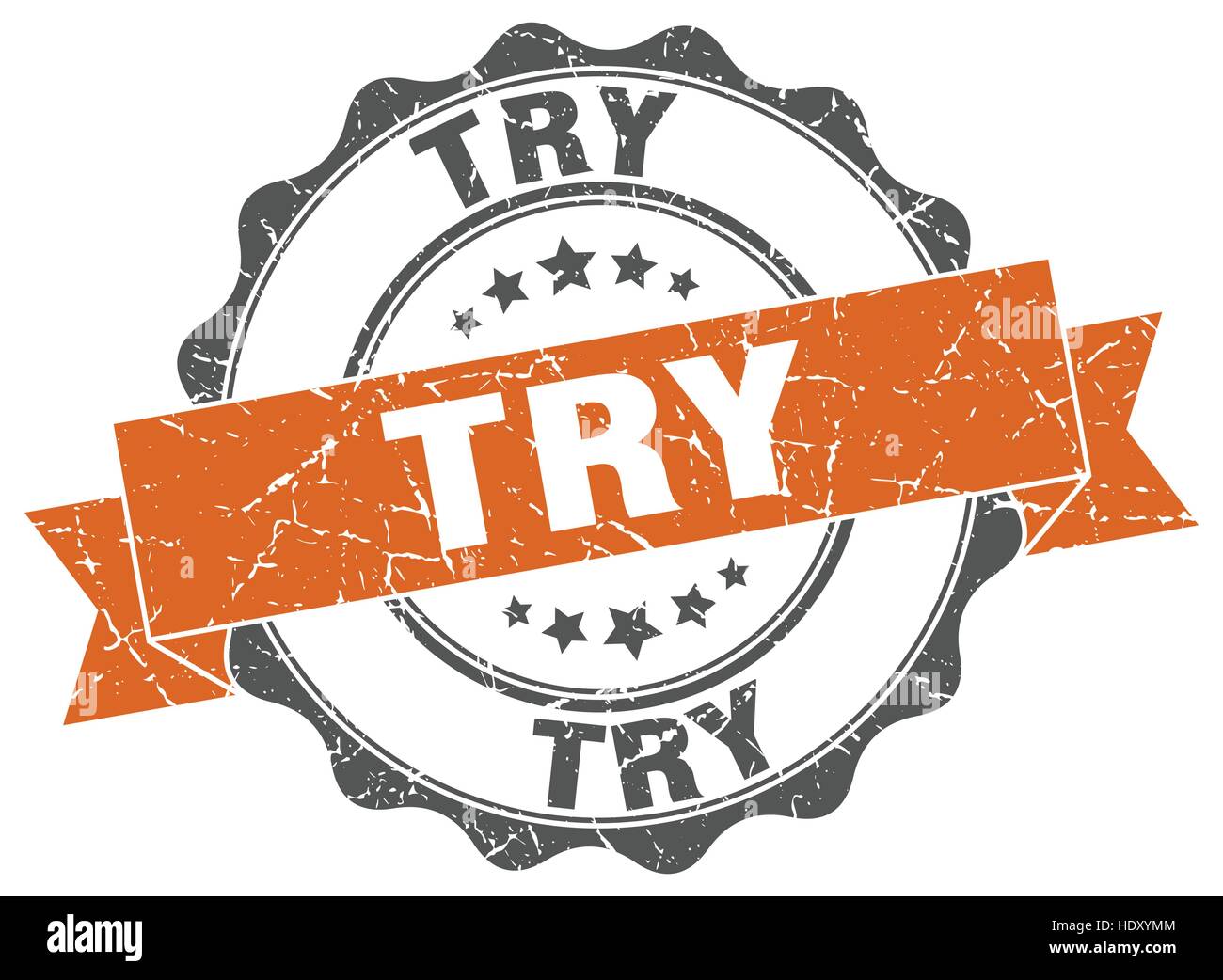 try stamp. sign. seal Stock Vector Image & Art - Alamy