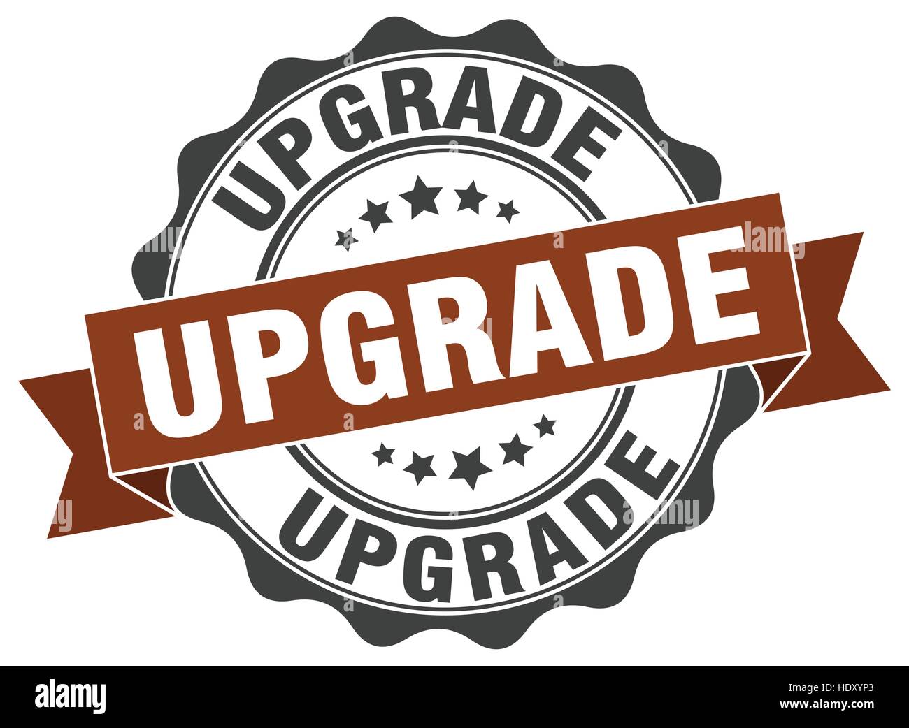 upgrade stamp. sign. seal Stock Vector Image & Art - Alamy