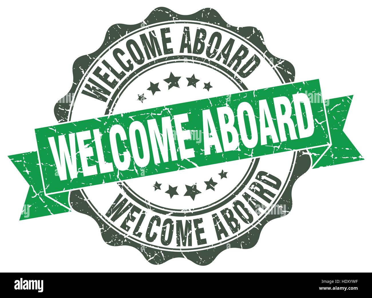 welcome aboard stamp. sign. seal Stock Vector Image & Art - Alamy