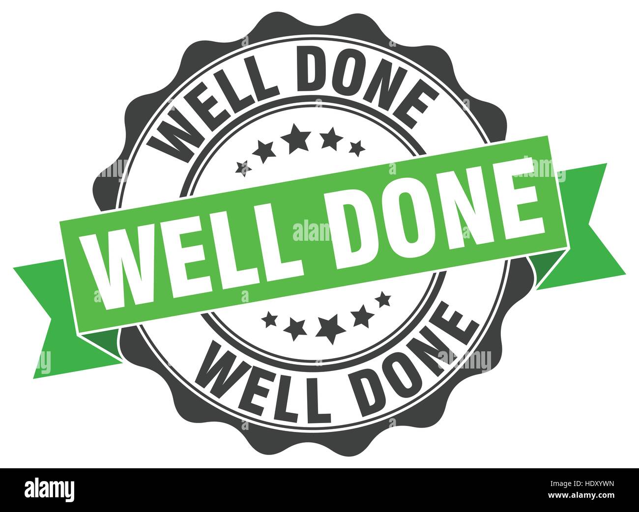 well done stamp. sign. seal Stock Vector Image & Art - Alamy