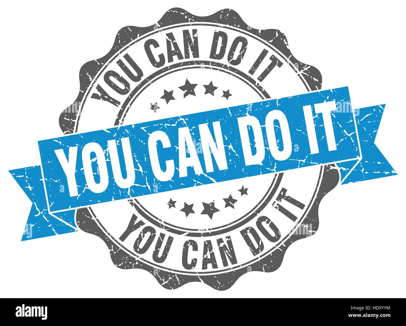 you can do it stamp. sign. seal Stock Vector Image & Art - Alamy