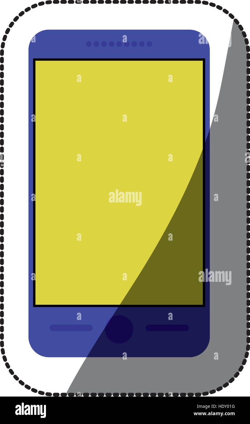 Isolated smartphone device design Stock Vector Image & Art - Alamy
