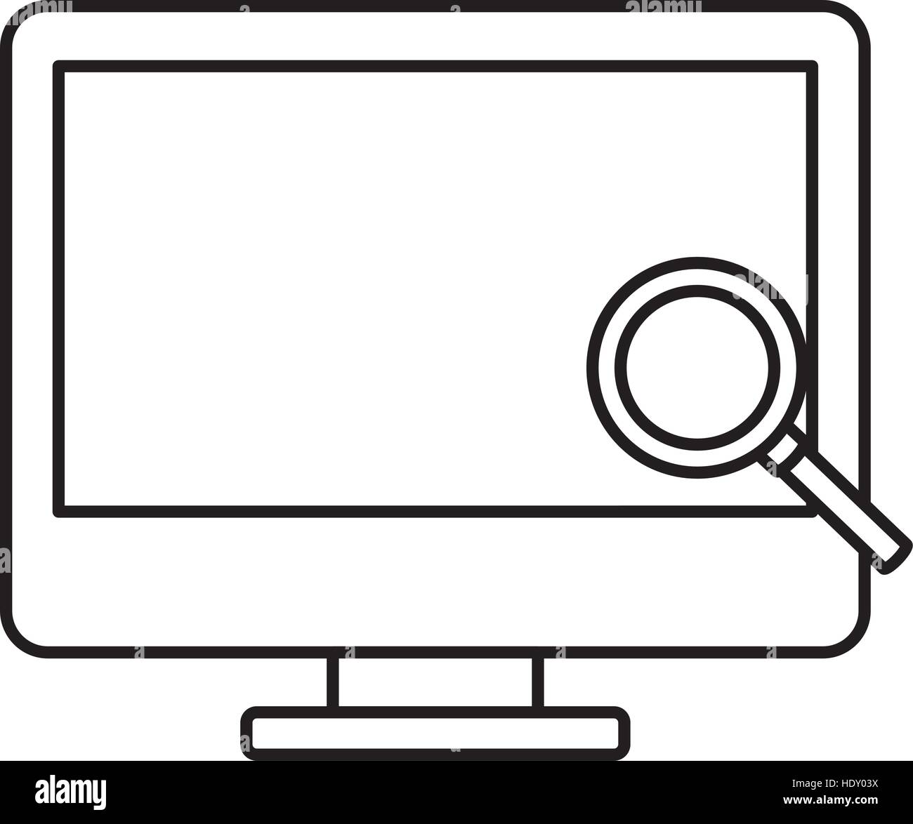 Isolated computer device design Stock Vector Image & Art - Alamy