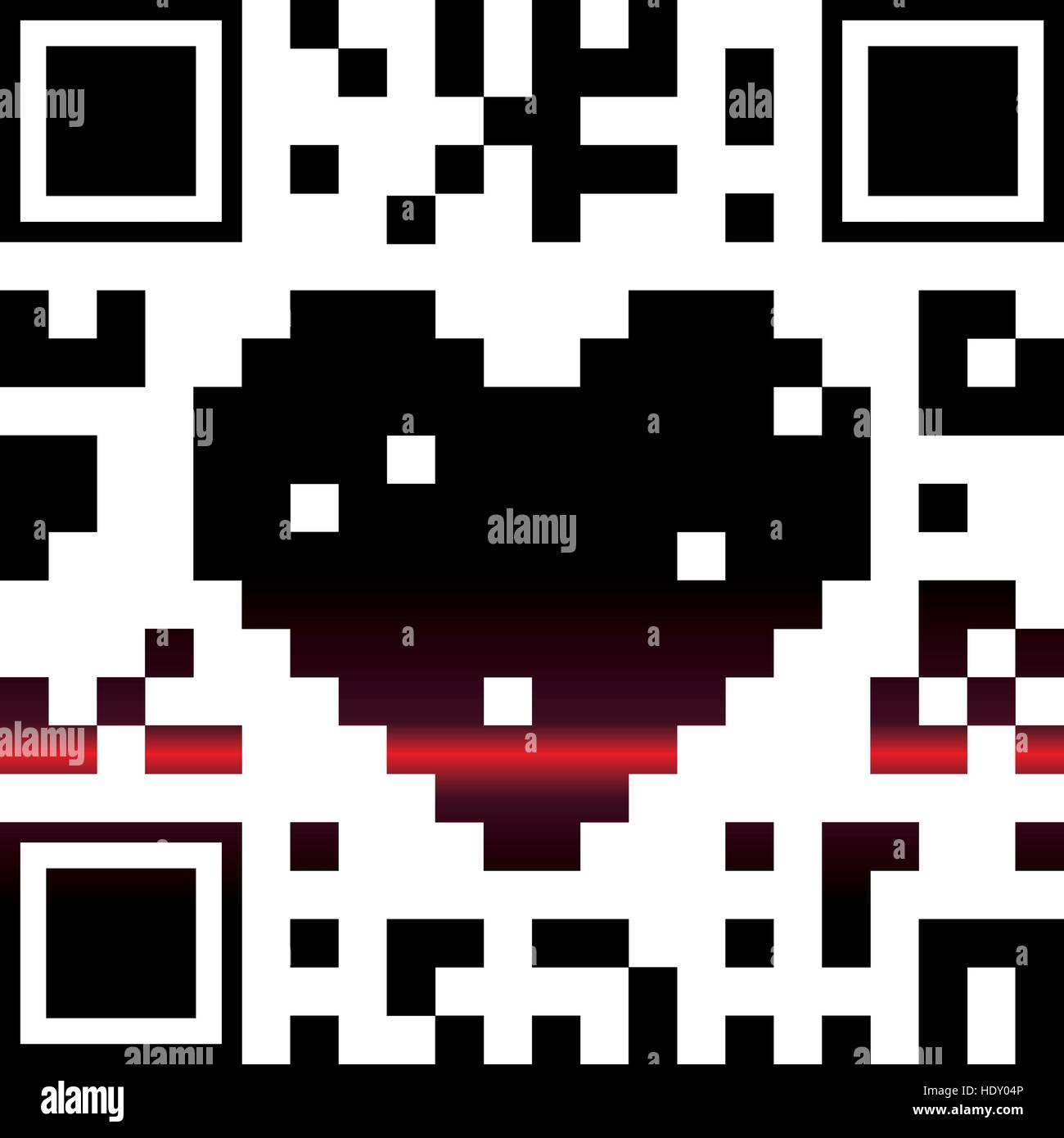 Isolated qr code design Stock Vector Image & Art - Alamy