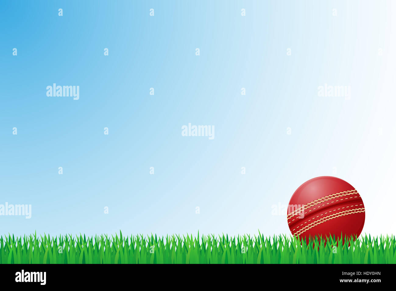 cricket grass field illustration isolated on background Stock Photo - Alamy