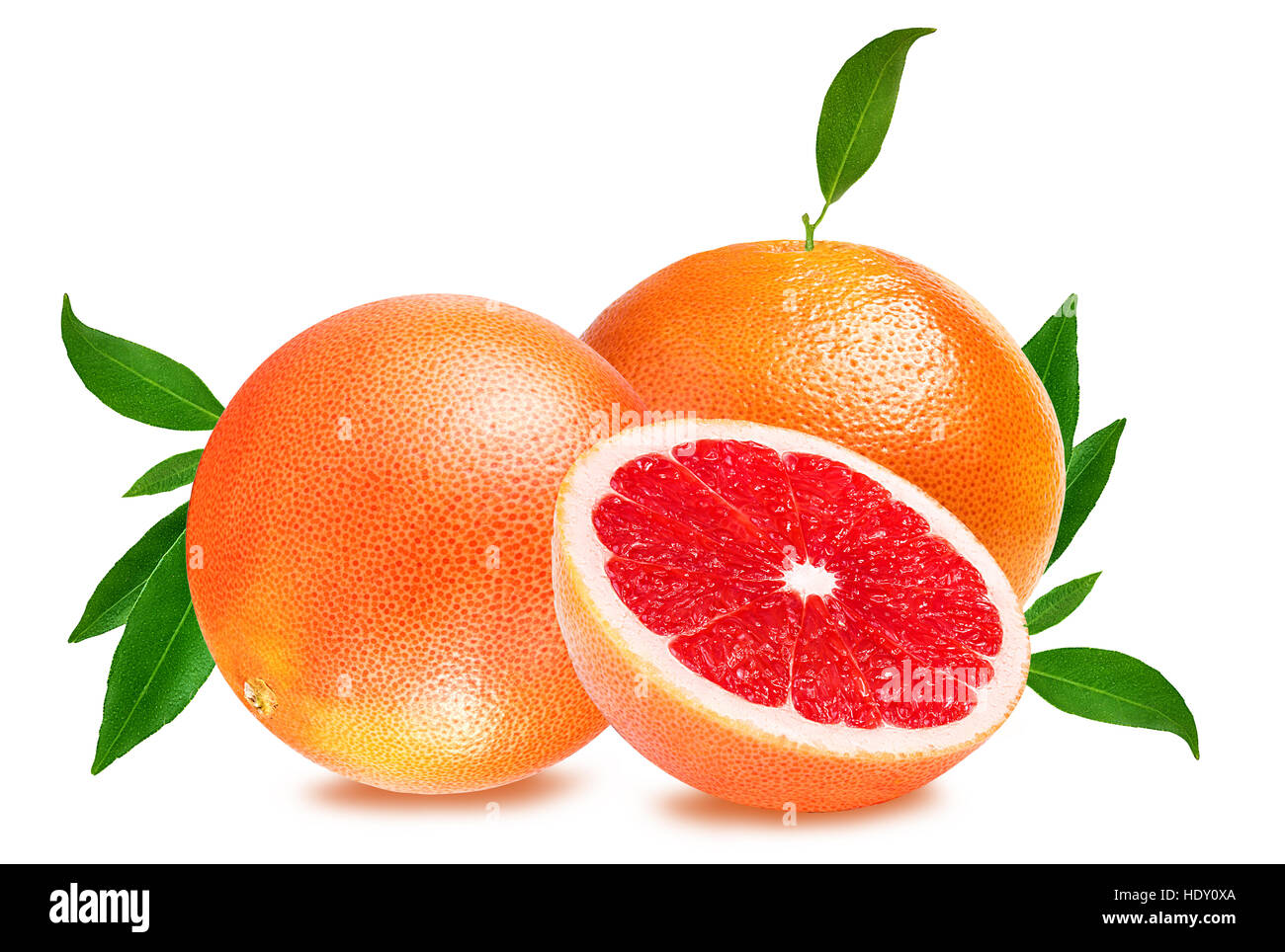 grapefruit isolated on white background Stock Photo - Alamy