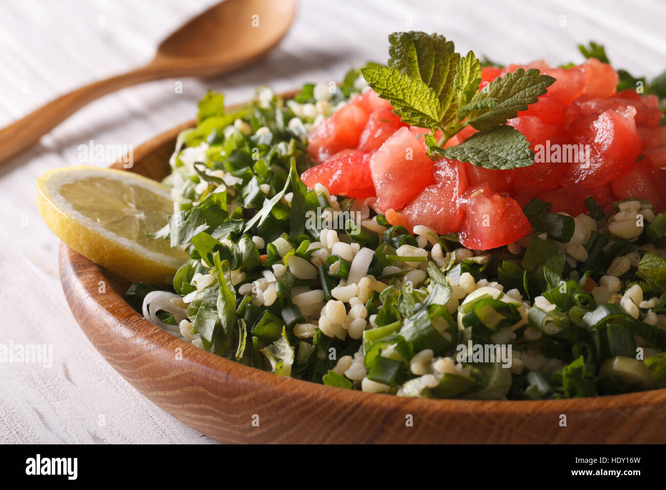 Lebanese tabbouleh hi-res stock photography and images - Alamy