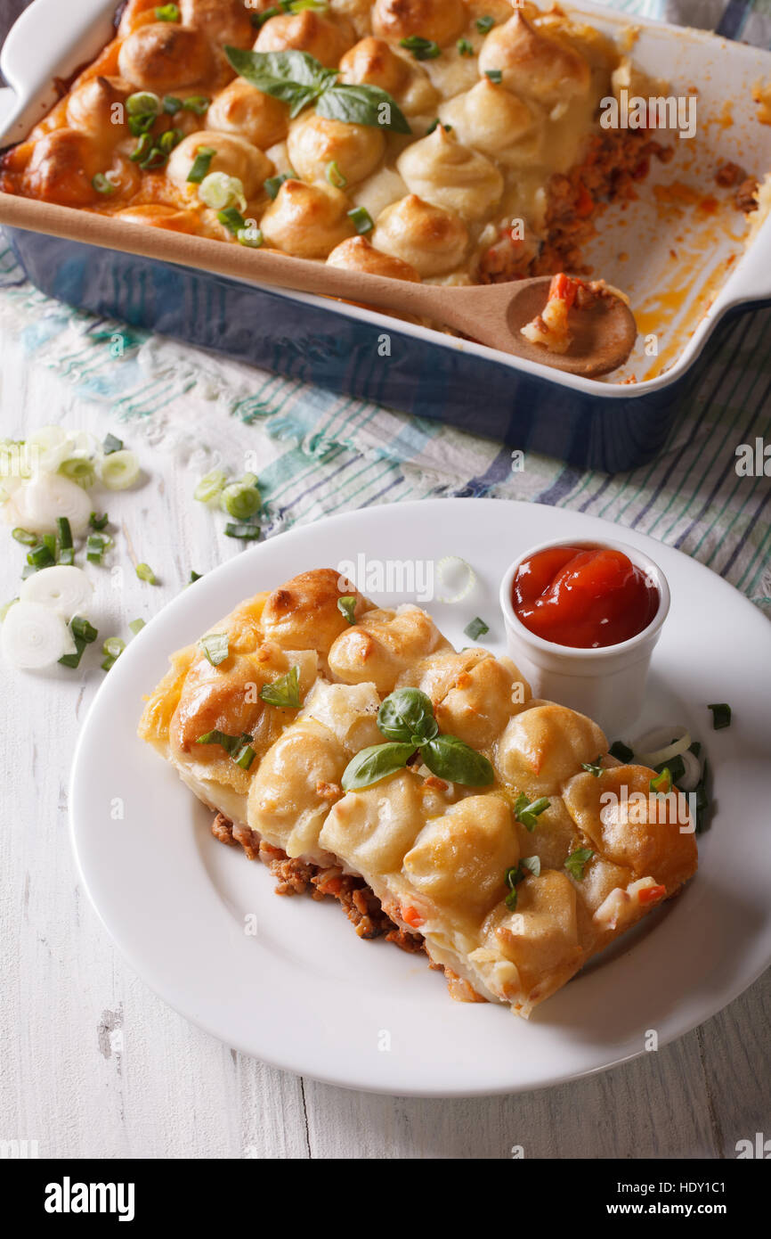 Meat pie slice hi-res stock photography and images - Alamy