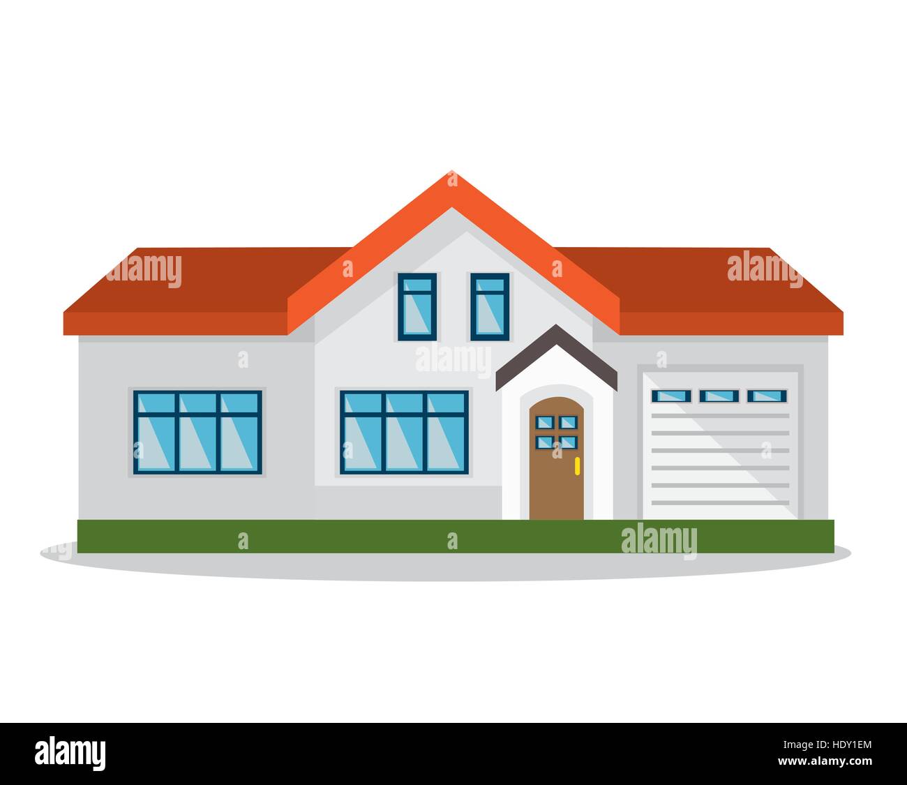 exterior house isolated icon vector illustration design Stock Vector ...