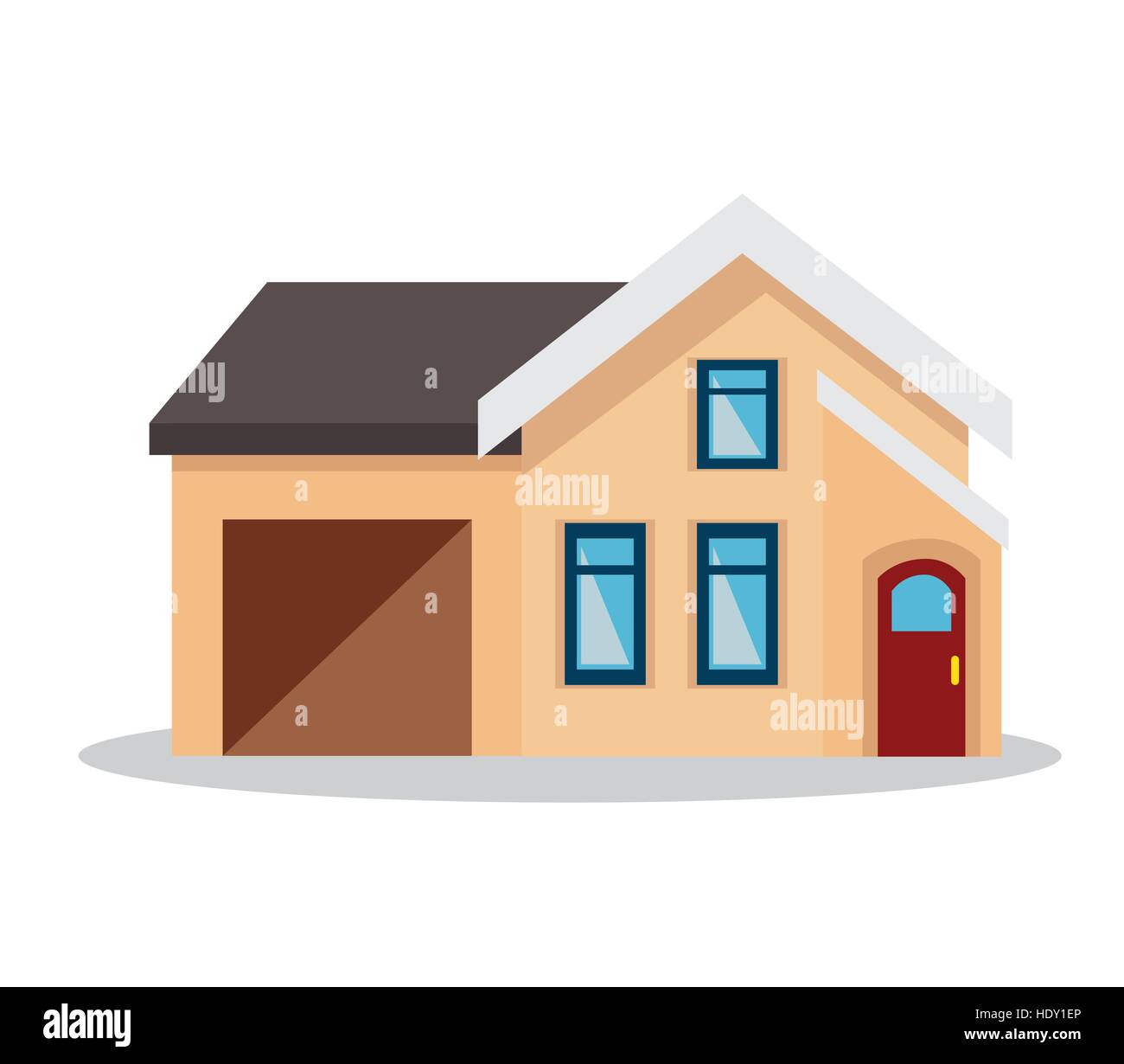 exterior house isolated icon vector illustration design Stock Vector ...