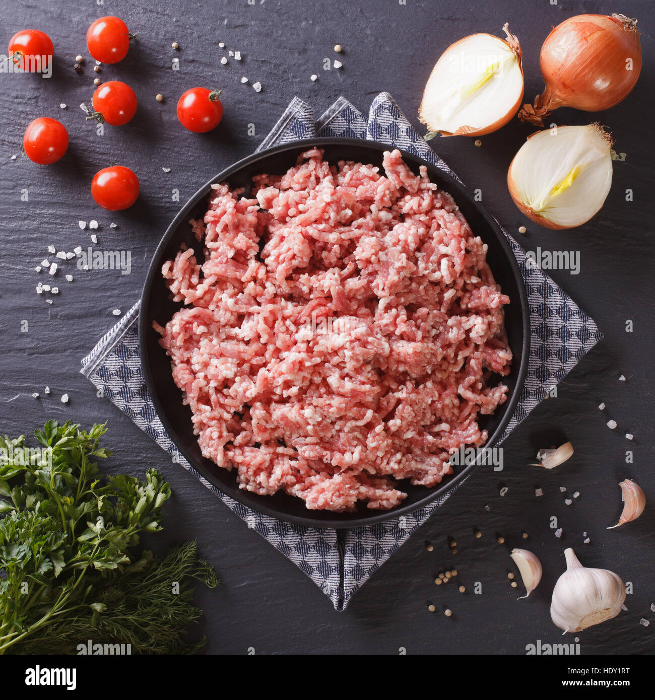 Texture fresh raw pork meat hi-res stock photography and images - Alamy