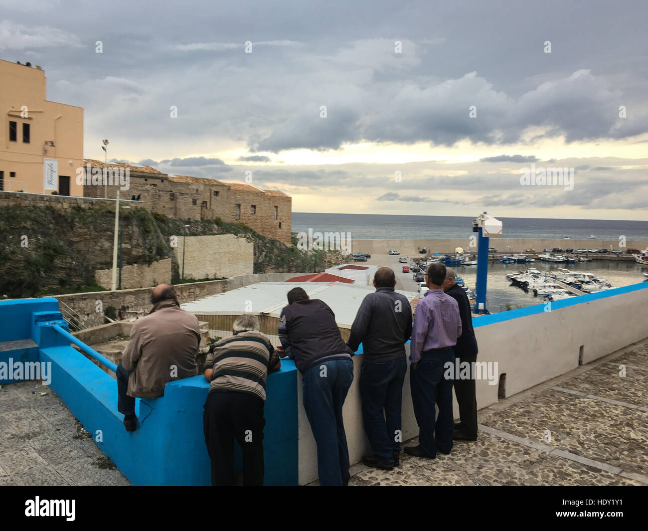 Terrasini in Sicily, Italy Stock Photo - Alamy