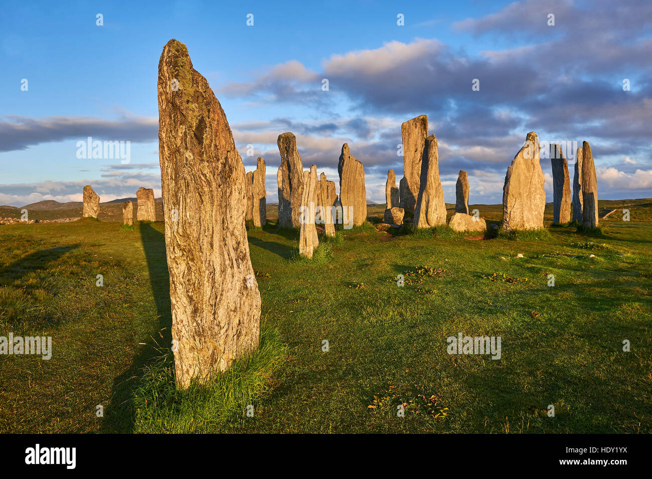 Pre Historic Standing Stones Stock Photos & Pre Historic Standing ...