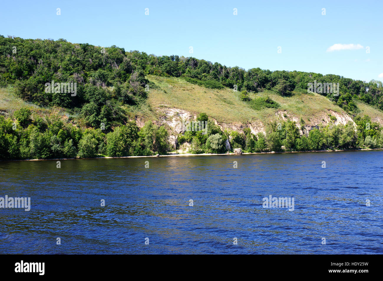 Russian village on volga river hi-res stock photography and images - Alamy
