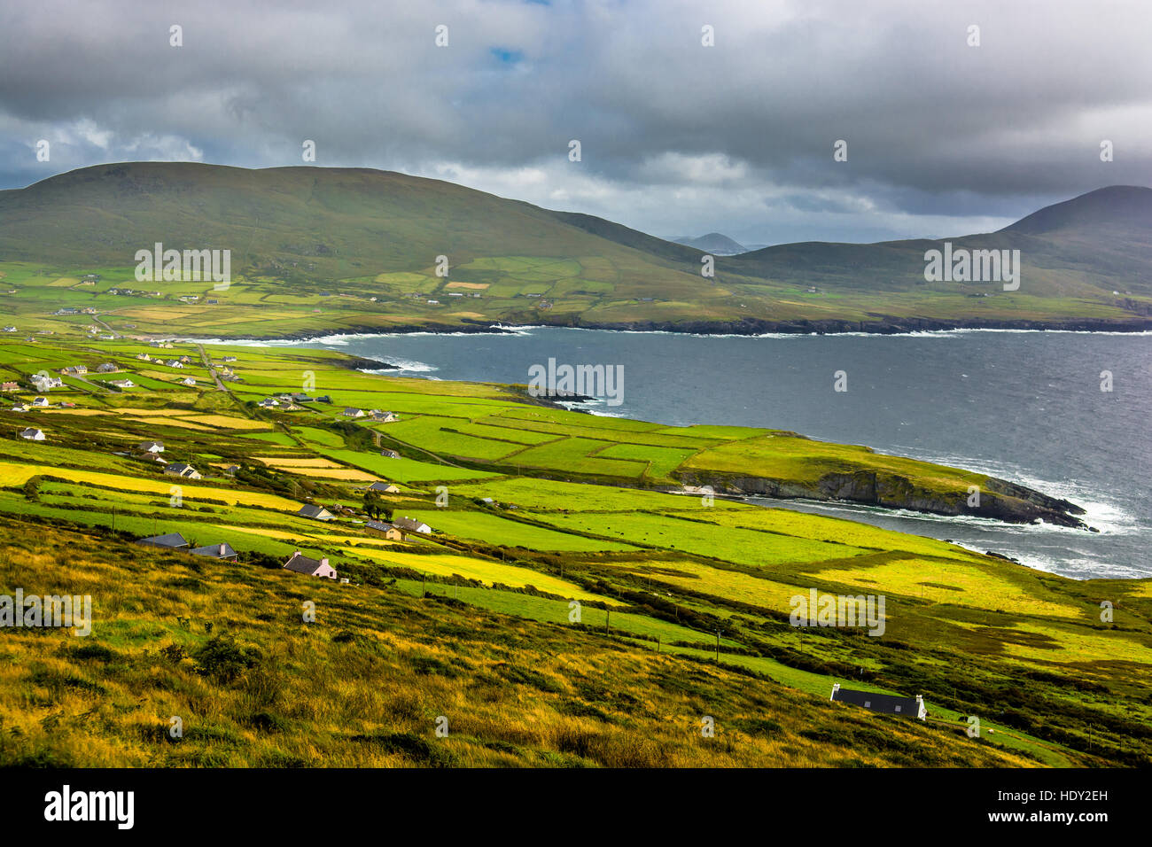 Rural irish cottage sea landscape hi-res stock photography and images ...