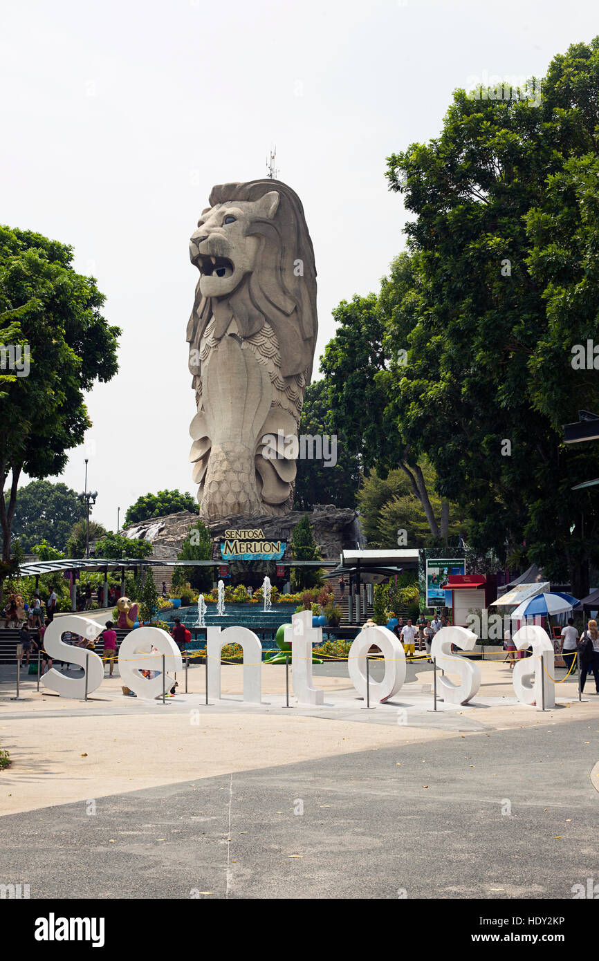Singapore sentosa island tour hi-res stock photography and images - Alamy