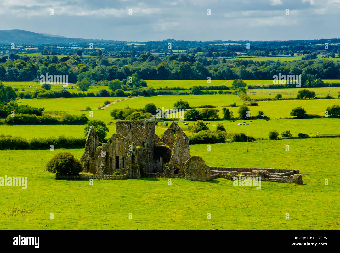 Castle Ruin In Landscape Of Tipperary In Ireland Stock Photo - Alamy