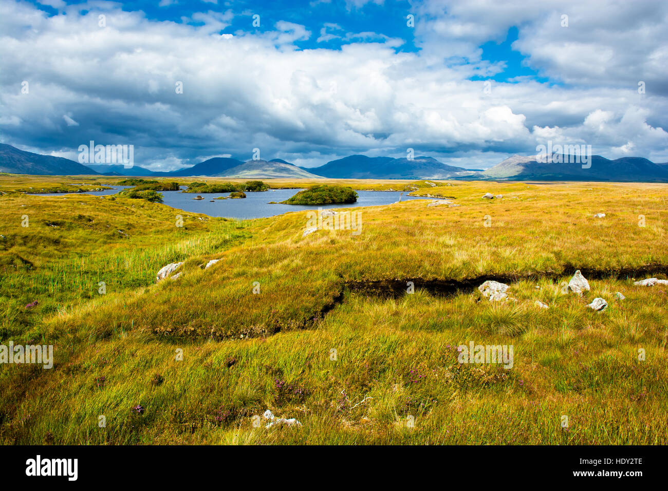 Landscape of Connemara in Ireland Stock Photo - Alamy