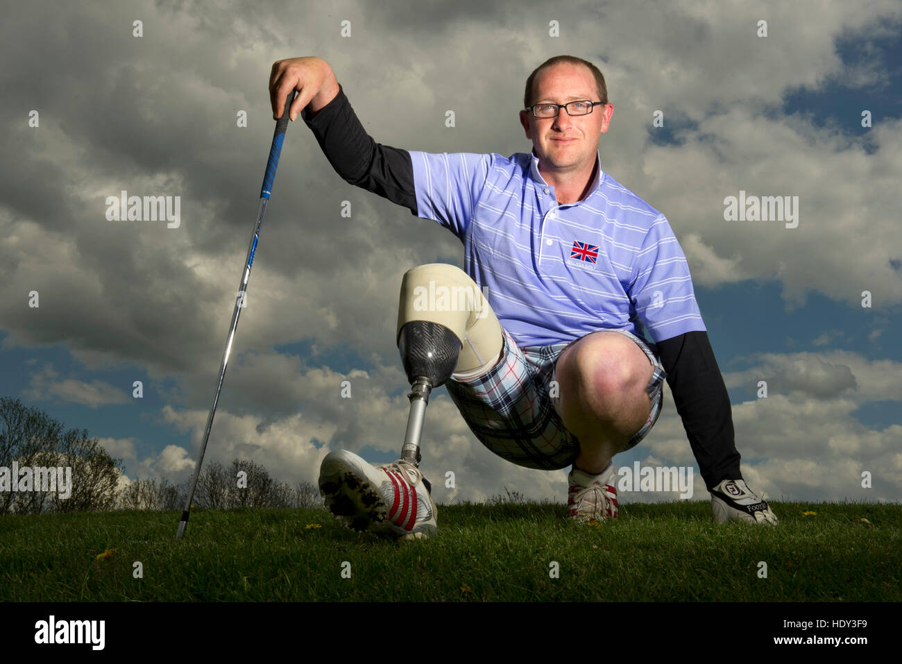 Disabled golfer hi-res stock photography and images - Alamy