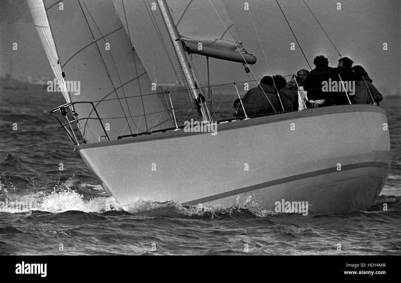 AJAX NEWS PHOTOS. 31ST JULY, 1981. SOLENT, ENGLAND. - CHANNEL RACE ...