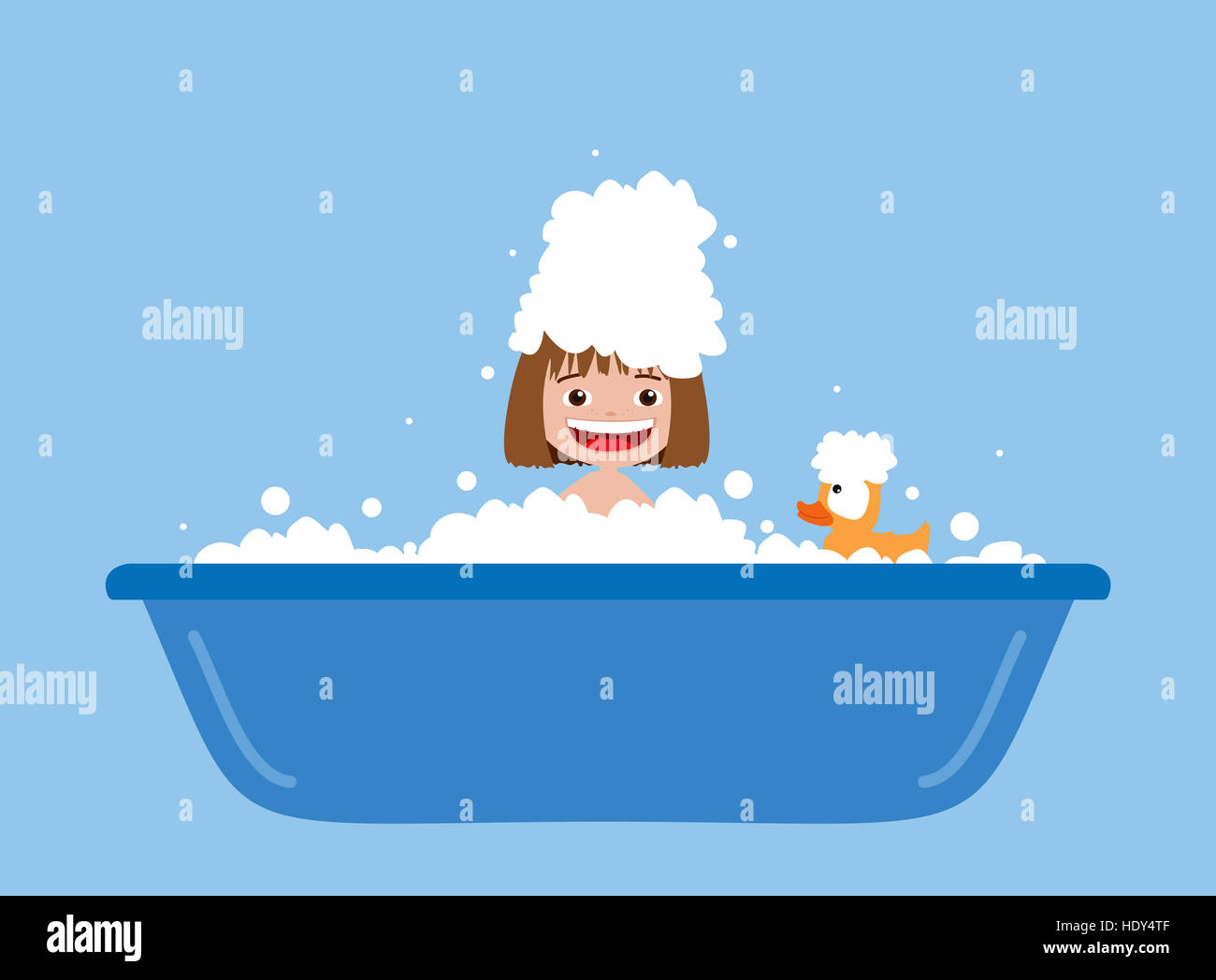 Background Cartoon Hate Bath